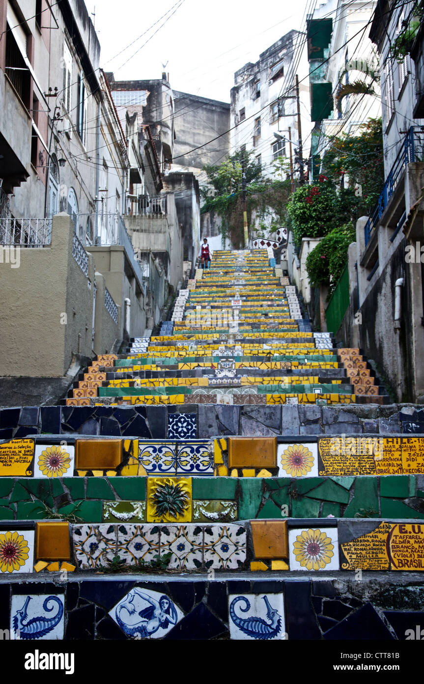 Rio stairs hi-res stock photography and images - Alamy