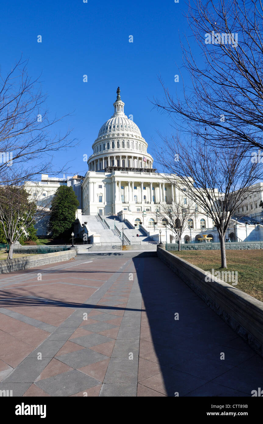 Capitol building winter dc hi-res stock photography and images - Alamy