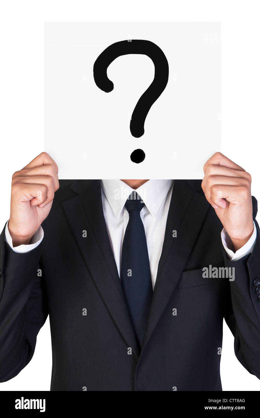 One question mark hi-res stock photography and images - Alamy