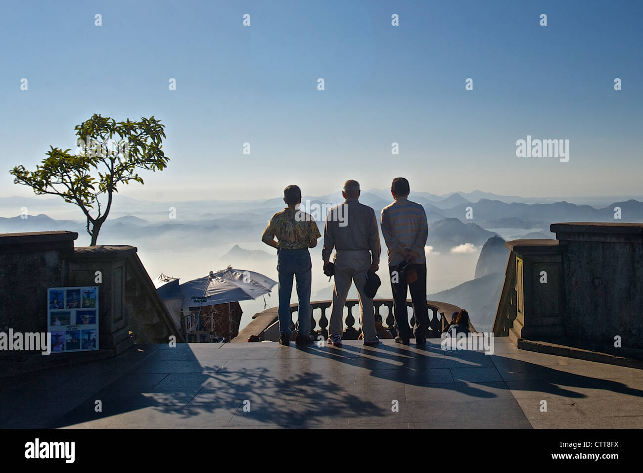 View from the statue of Jesus in Rio, Brazil Stock Photo - Alamy