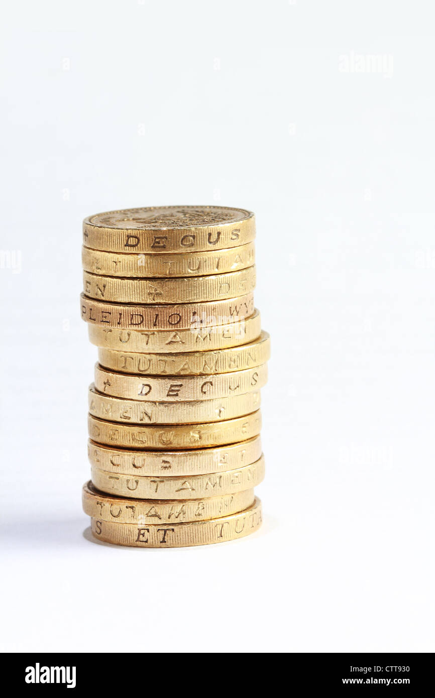 British money gold coin image hi-res stock photography and images - Alamy