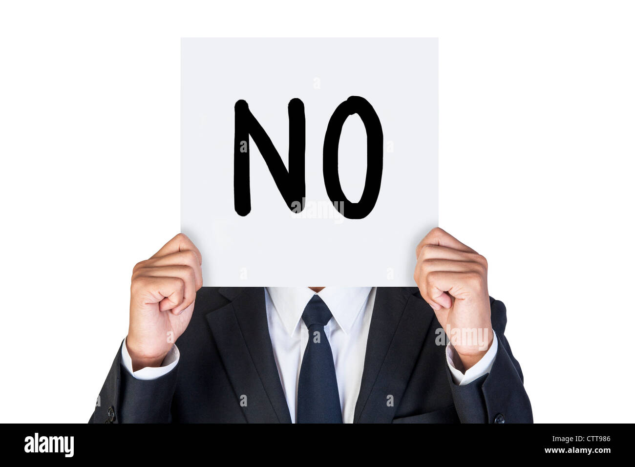 Hands say no hi-res stock photography and images - Alamy