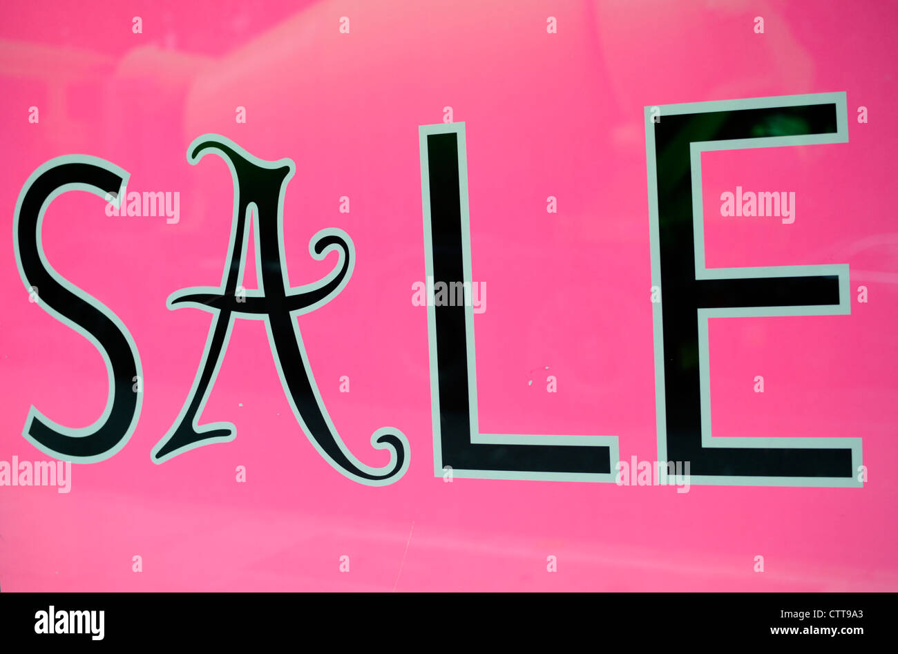 Large sale sign hi-res stock photography and images - Alamy