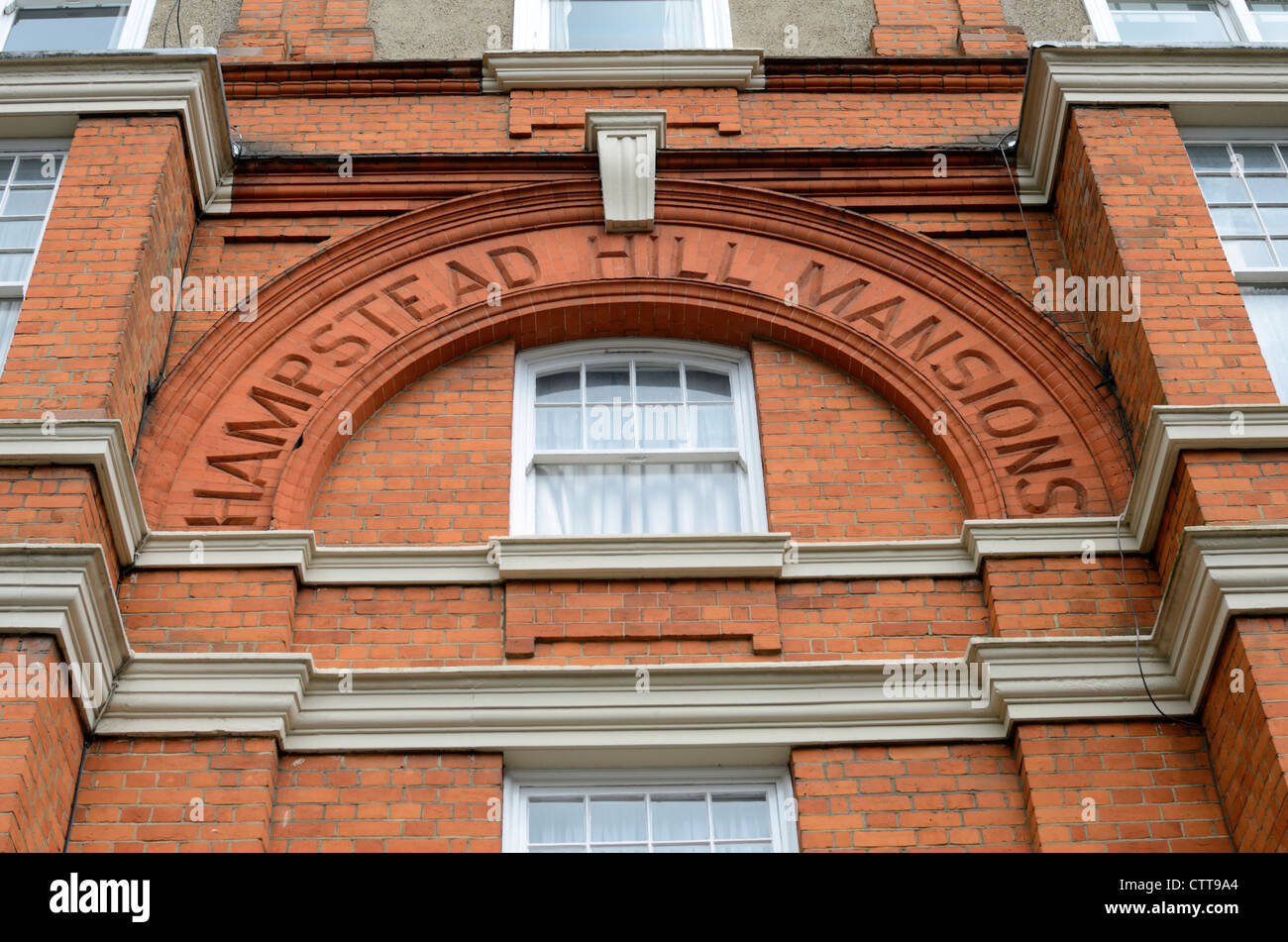 Hampstead Hill Mansions, mansion apartment block Downshire Hill ...