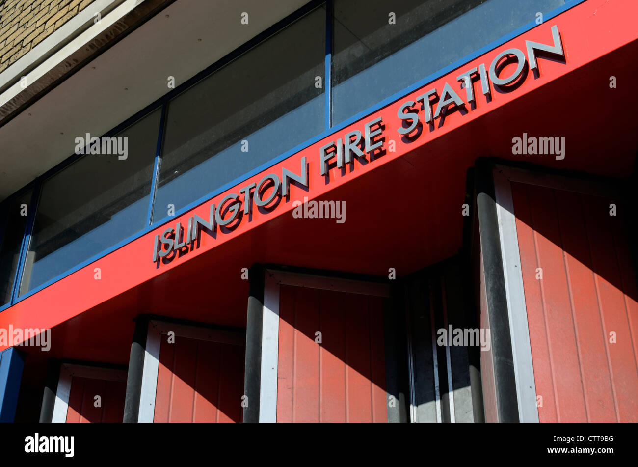 Islington Fire Station, London UK Stock Photo - Alamy