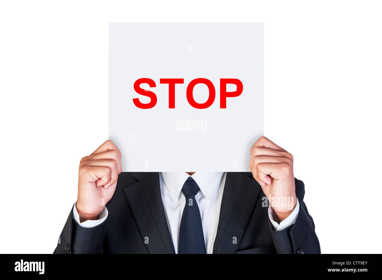 Say stop hi-res stock photography and images - Alamy