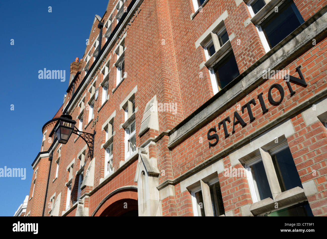 Fulham Fire Station in Fulham Road, London, UK Stock Photo - Alamy
