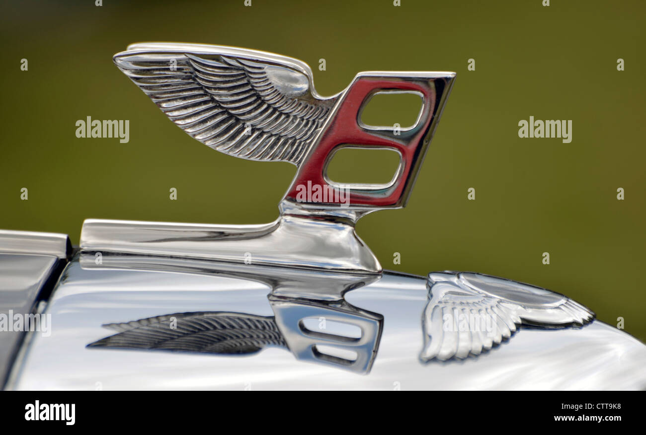 Bentley mascot radiator hi-res stock photography and images - Alamy