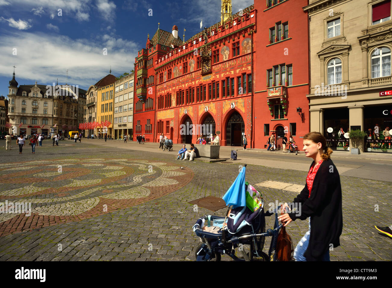 Market place basel hi-res stock photography and images - Alamy