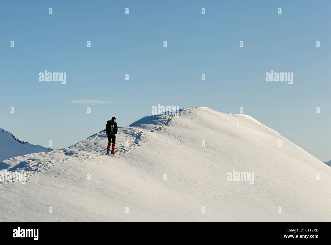 Bergsteiger auf Gletscher alpinists on glacier Stock Photo - Alamy