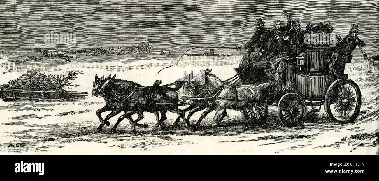 Stagecoach 19th Century Stock Photos & Stagecoach 19th Century Stock ...