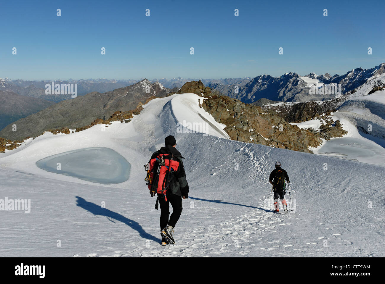 Bergsteigen bergsteiger hi-res stock photography and images - Alamy