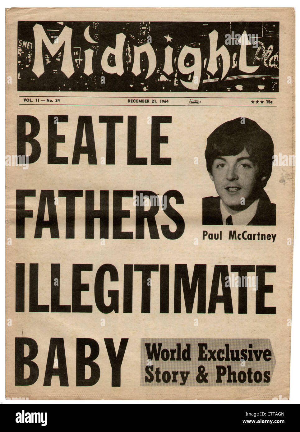 Paul mccartney 1964 hi-res stock photography and images - Alamy