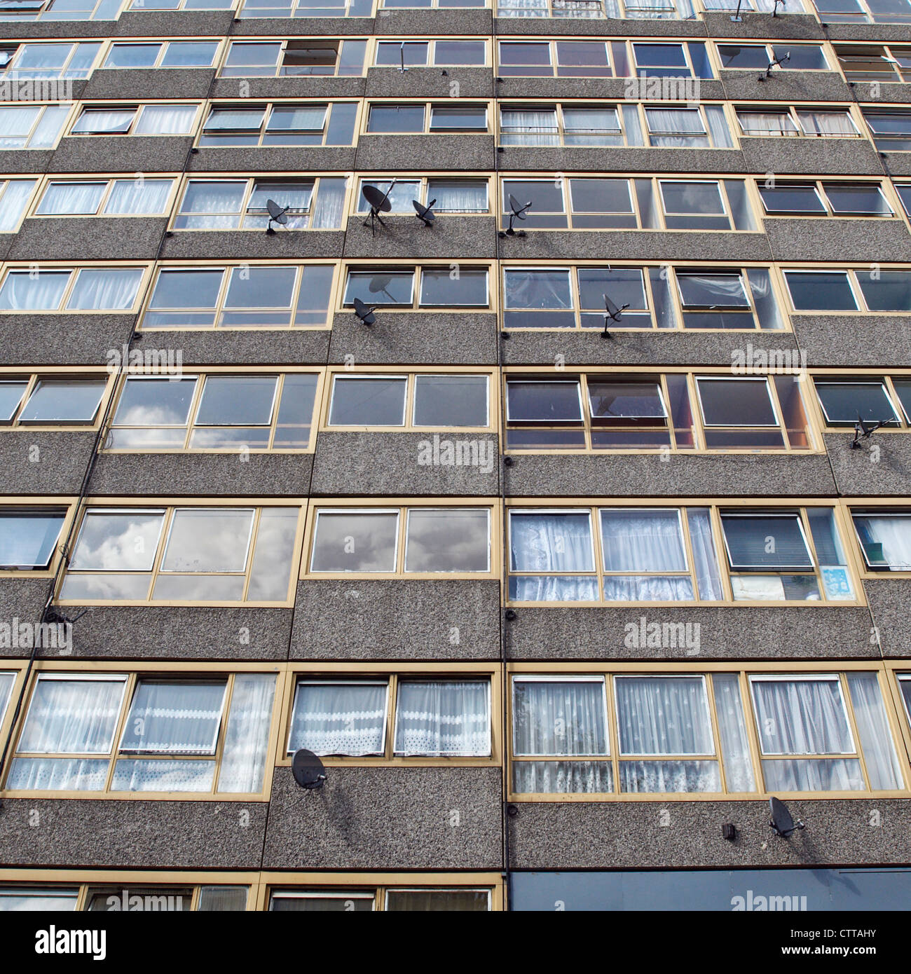 Heygate Estate, due to be demolished as part of the regeneration ...