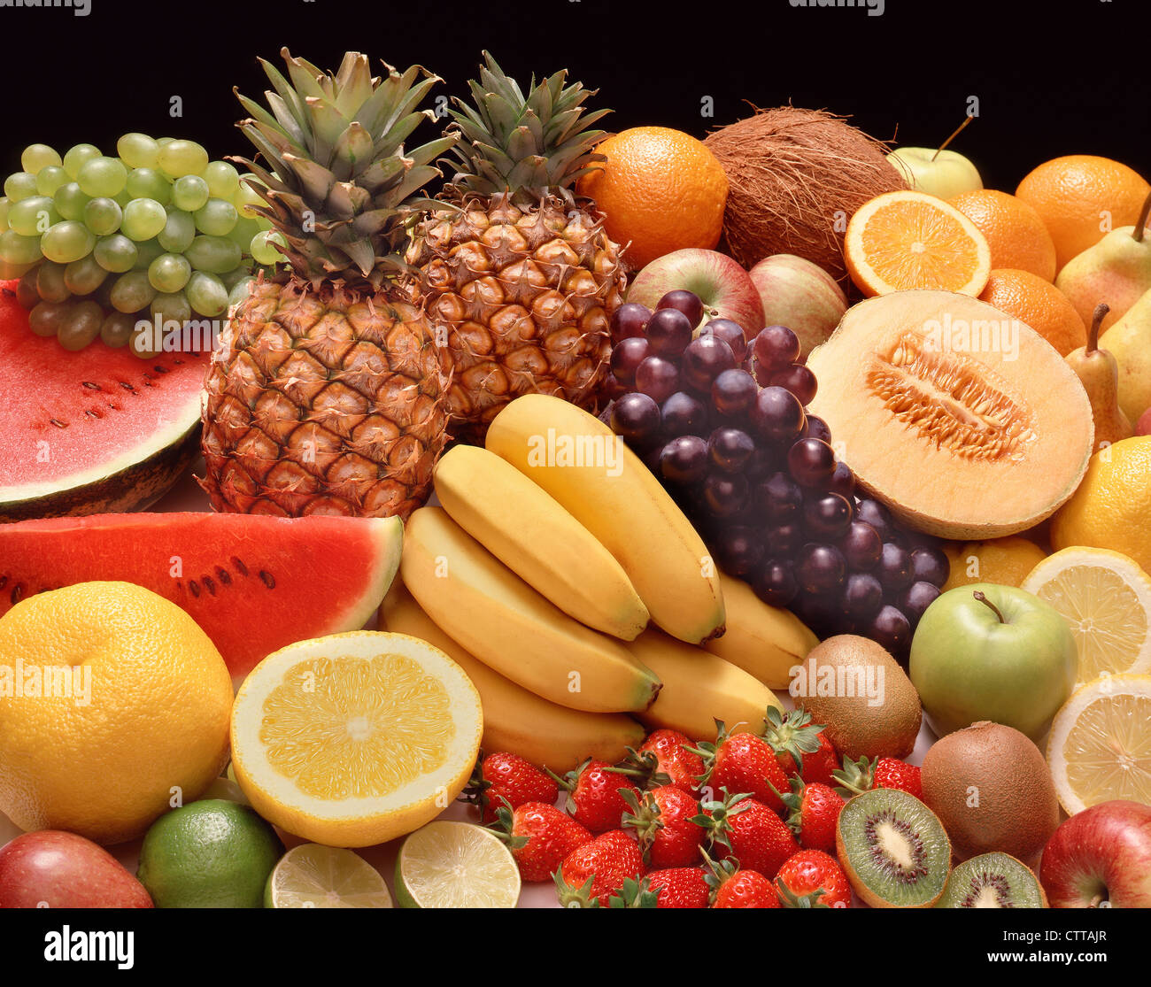 Group of Fruits Stock Photo - Alamy