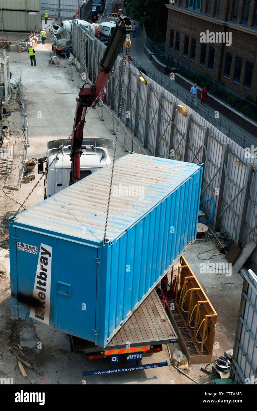 Container truck uk hi-res stock photography and images - Alamy