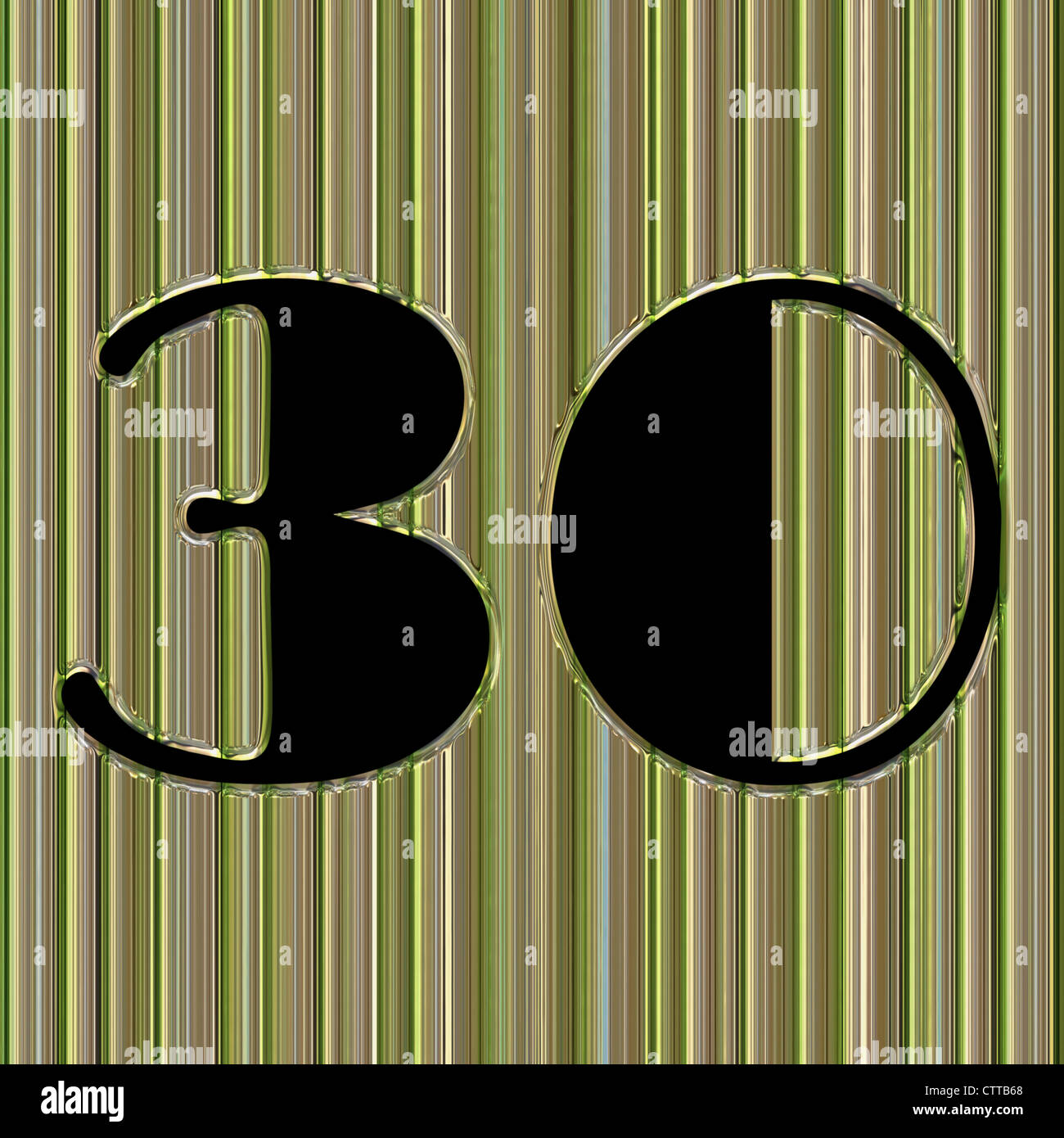 Abstract glass background with number 30 and space for your text Stock ...