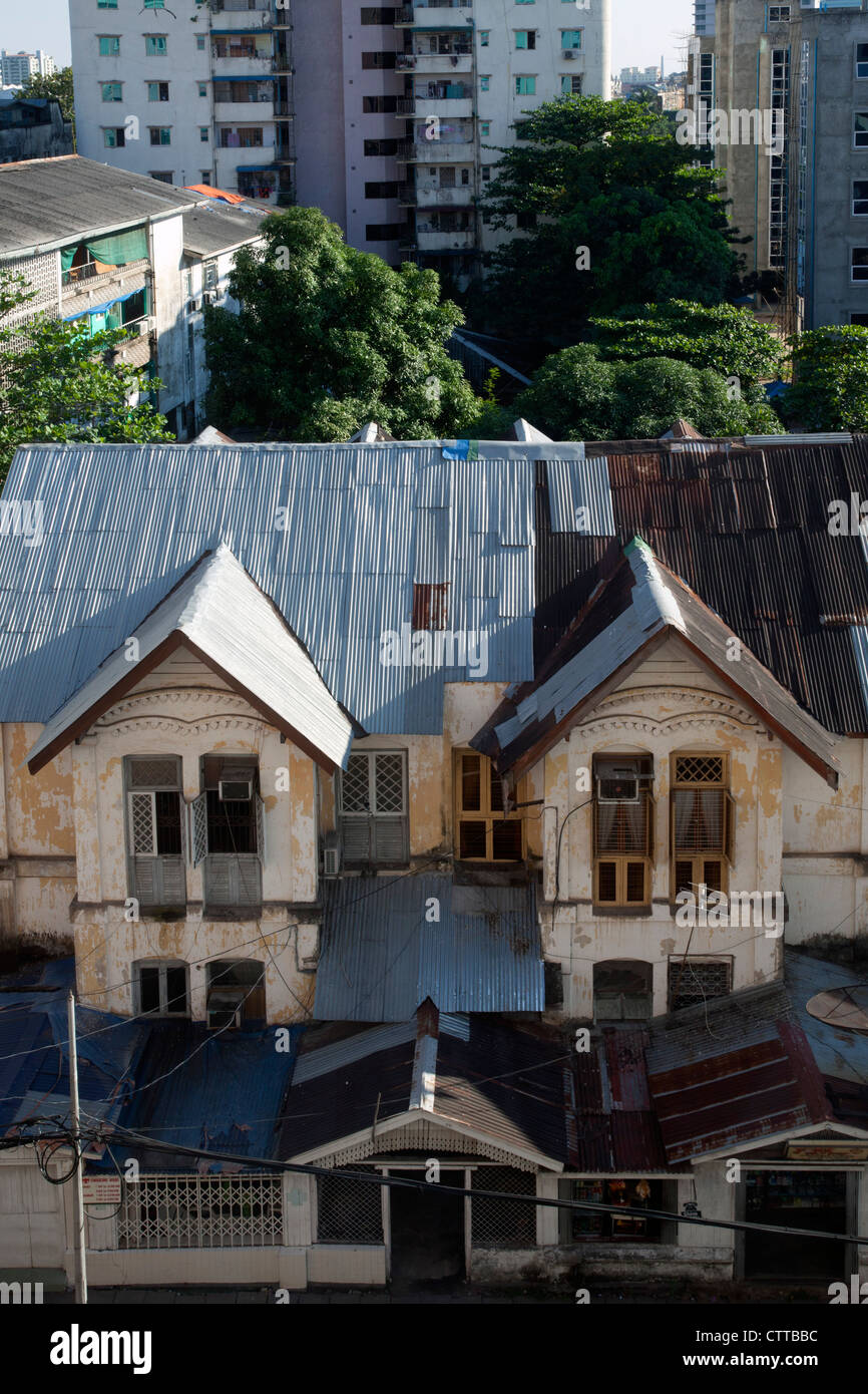 Yangon house hi-res stock photography and images - Alamy