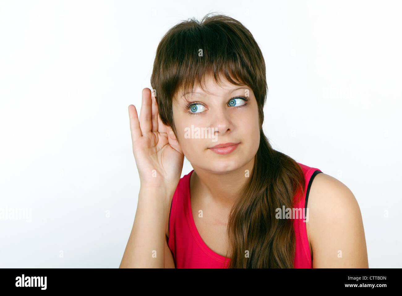 Attach to the ear hi-res stock photography and images - Alamy
