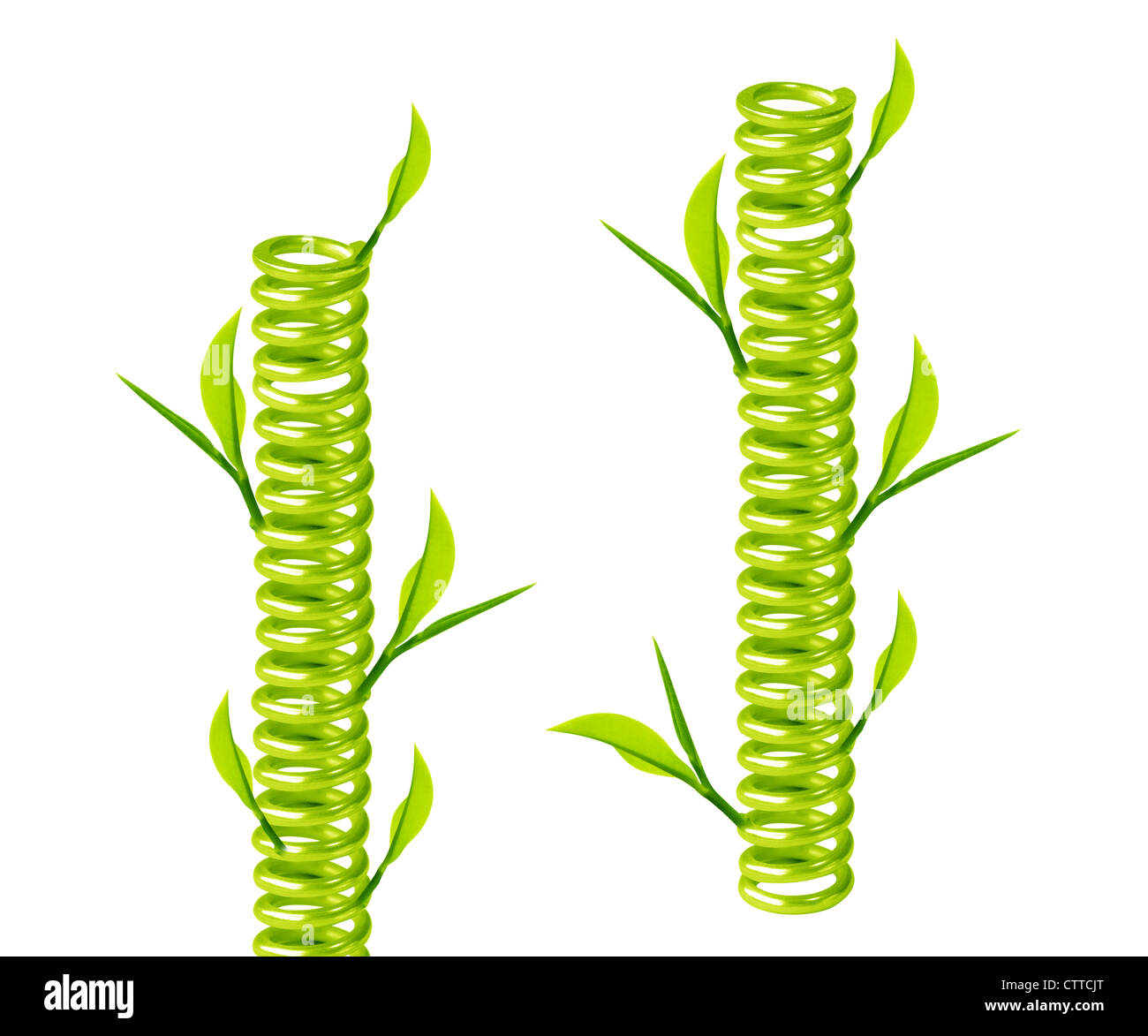 Silver leave Cut Out Stock Images & Pictures - Alamy