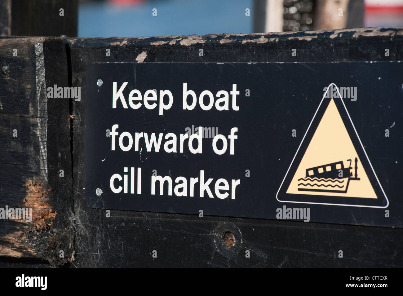 Cill marking sign hi-res stock photography and images - Alamy