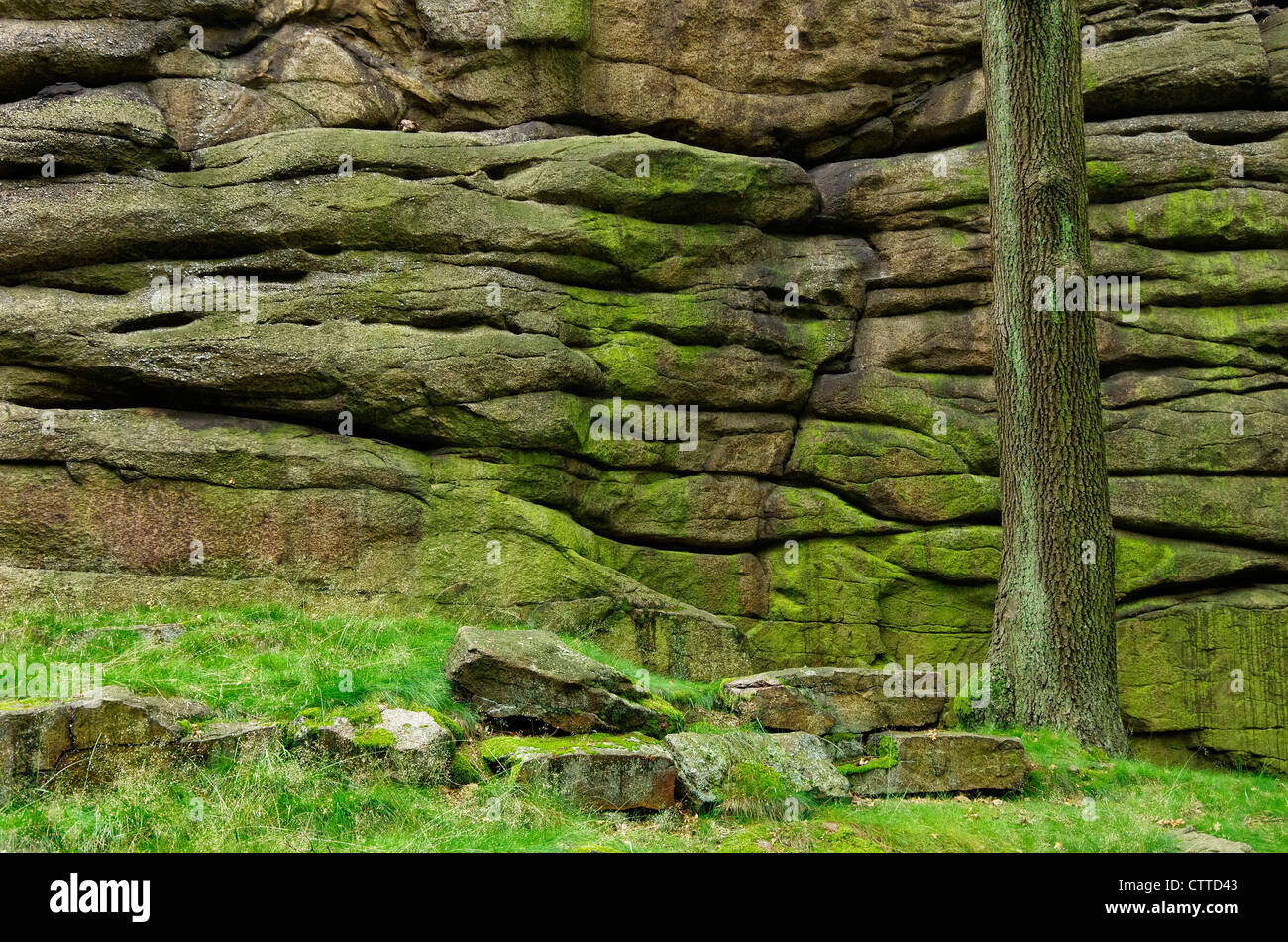 Formation of granite rocks Stock Photo - Alamy