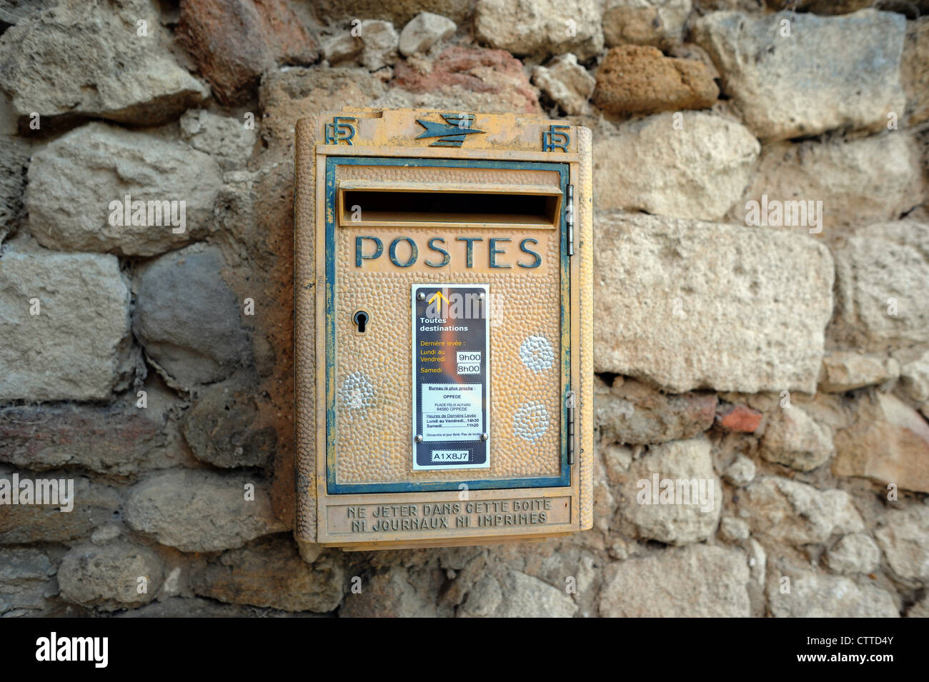 Vieux poste hi-res stock photography and images - Alamy