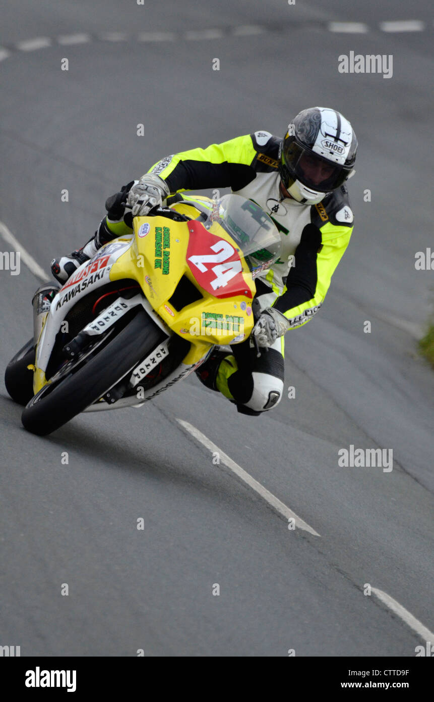 Isle man tt racer hi-res stock photography and images - Alamy
