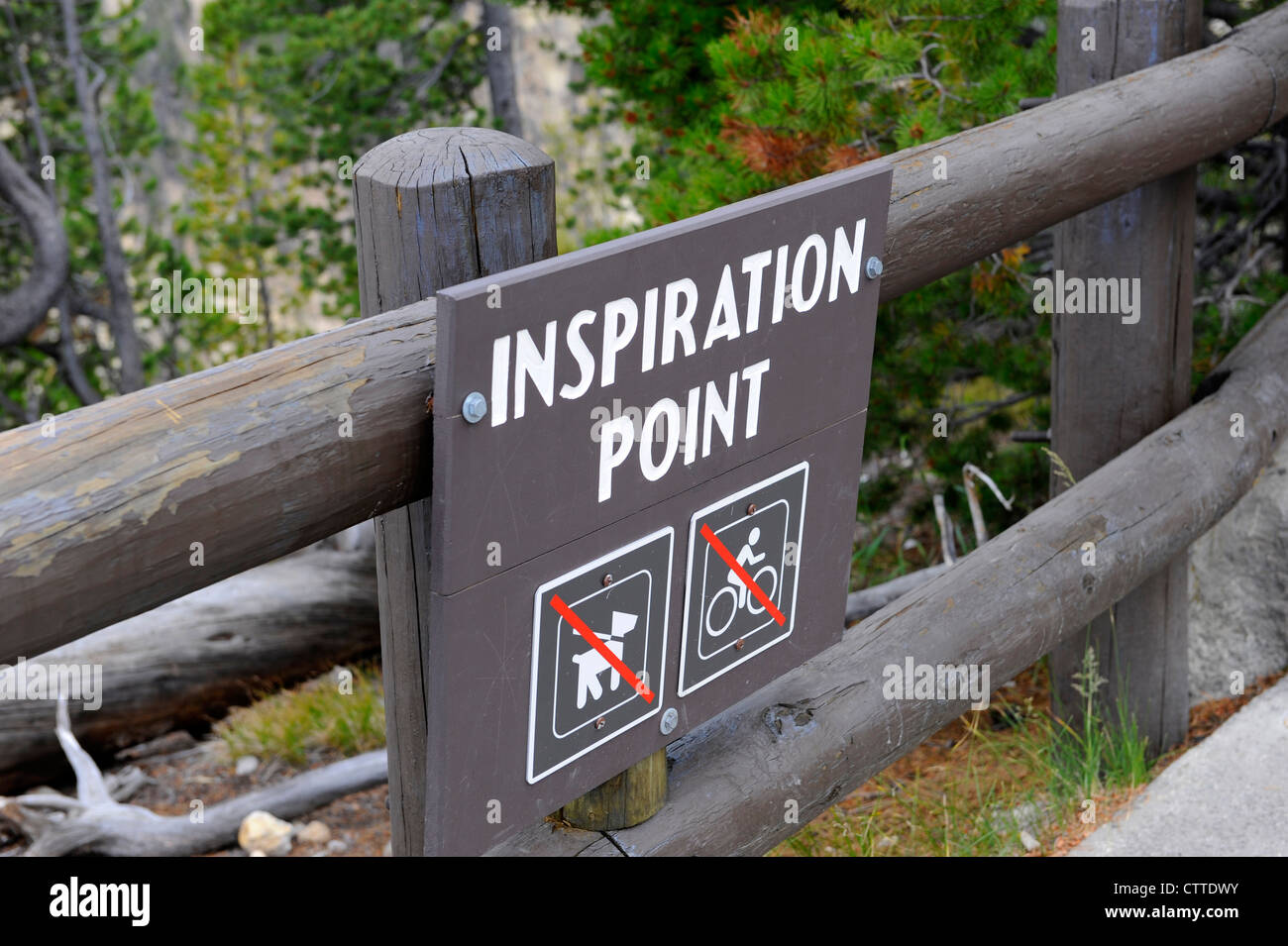 Inspiration Point Yellowstone Stock Photos & Inspiration Point ...