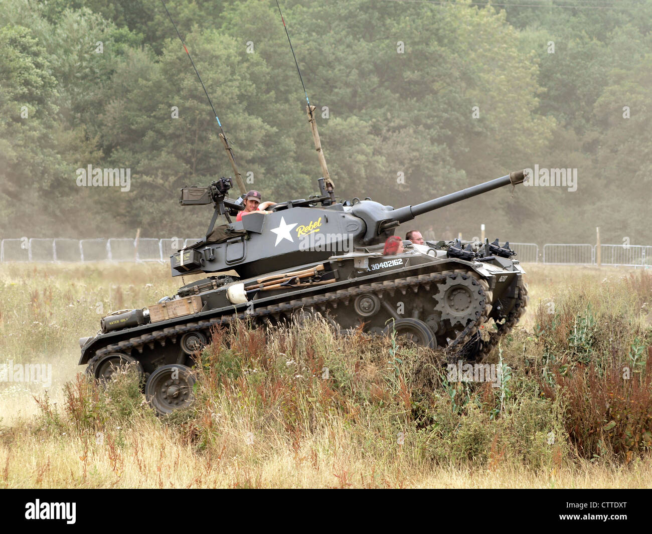 The M24 Chaffee 'Rebel' is a U.S. military light tank used during World ...