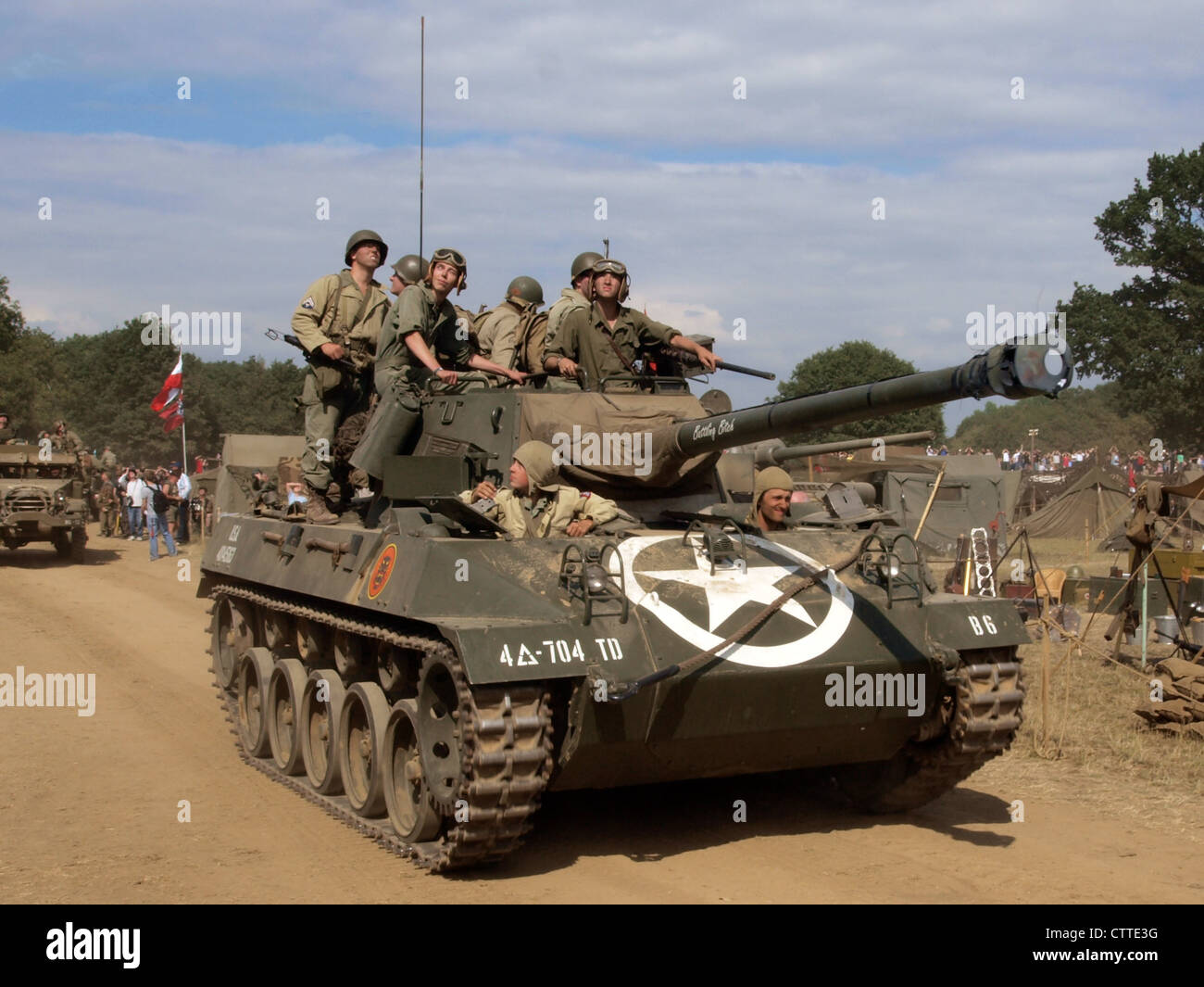 The Hellcat 'Battling Bitch' is a U.S. military vehicle, used during ...
