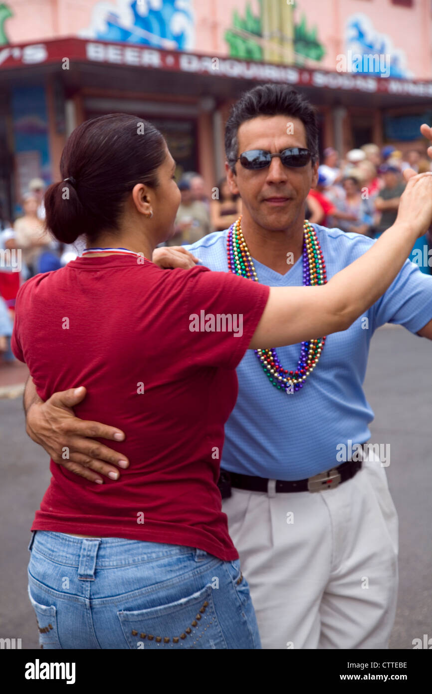 Old Fashion Hispanic Latin Street Dance in Old Town;Kissimmee;Florida ...