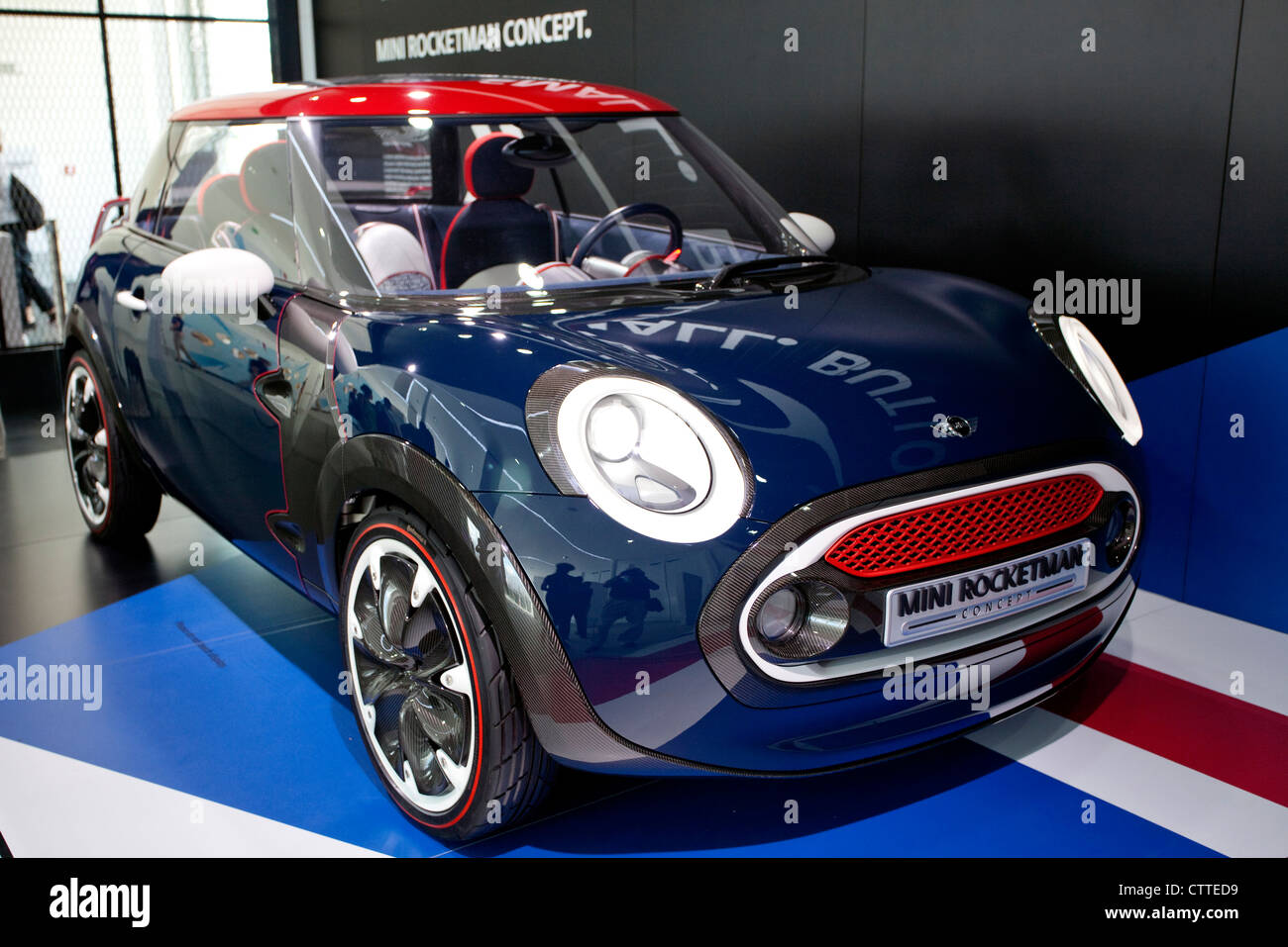 Mini Rocketman concept car on show in BMW pavilion at London Olympics ...