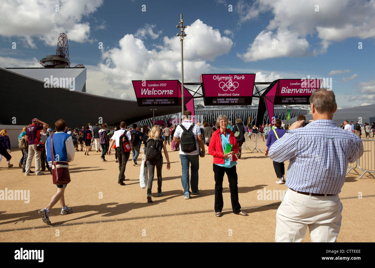 Olympics entrance hi-res stock photography and images - Alamy
