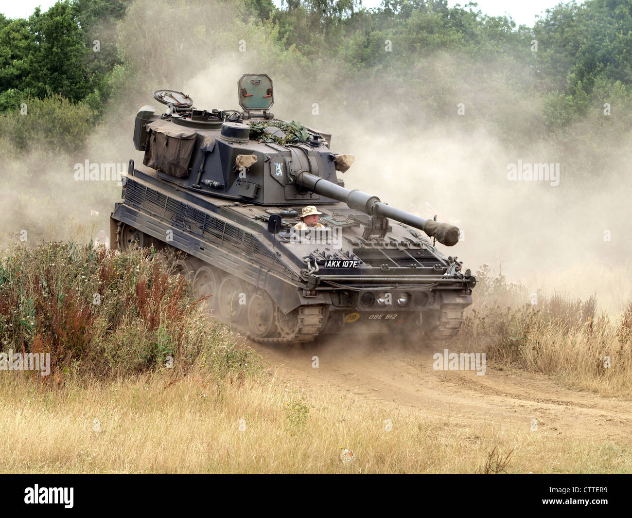 The FV433 Abbot is a British self-propelled 105mm gun, primarily used ...