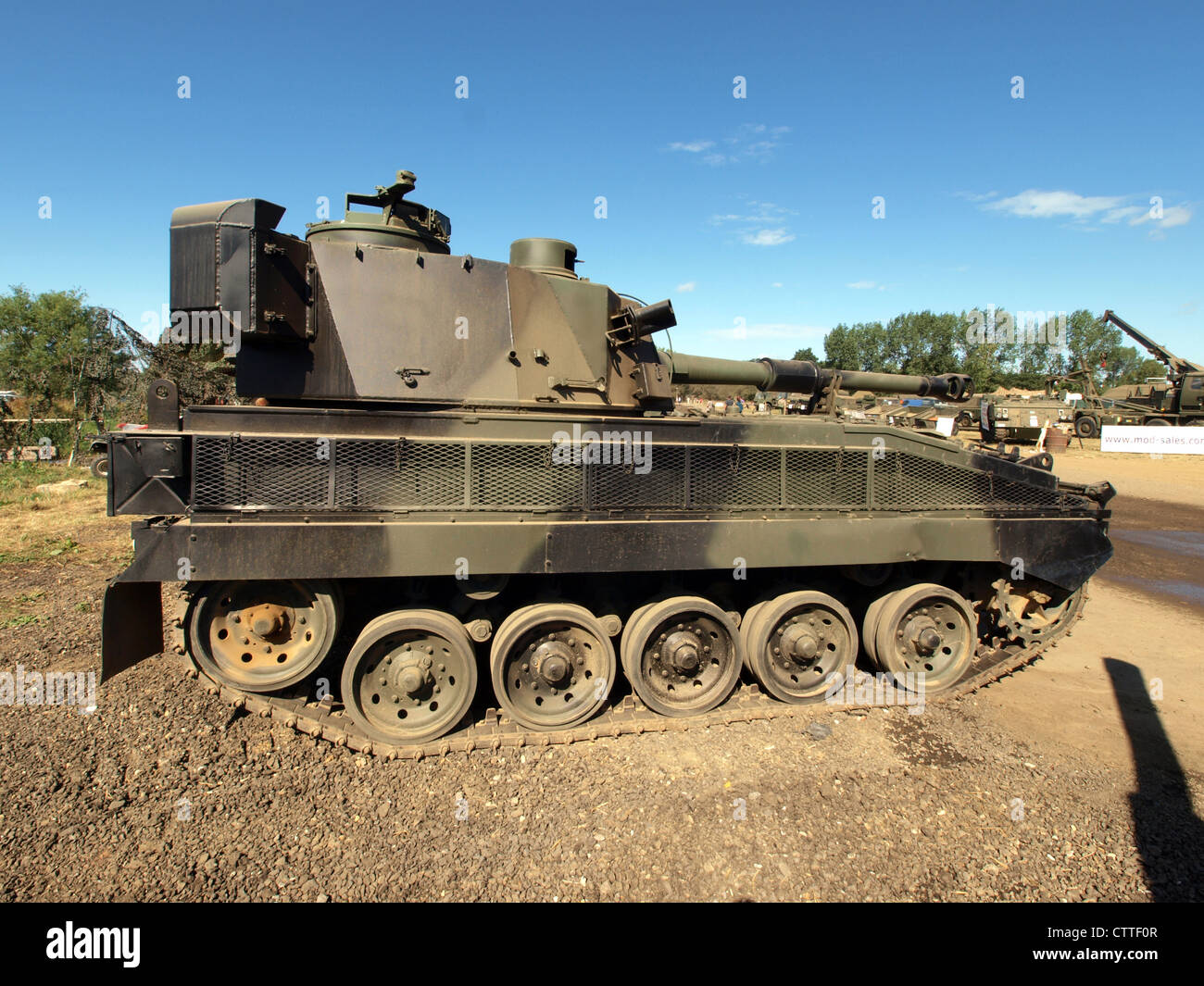 The FV433 Abbot is a British self-propelled 105mm artillery gun ...