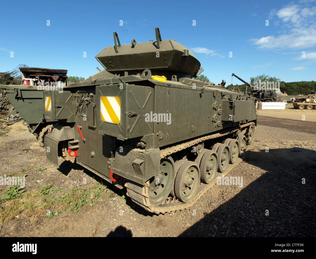 The FV432 with a Rarden cannon is a British armored personnel carrier ...