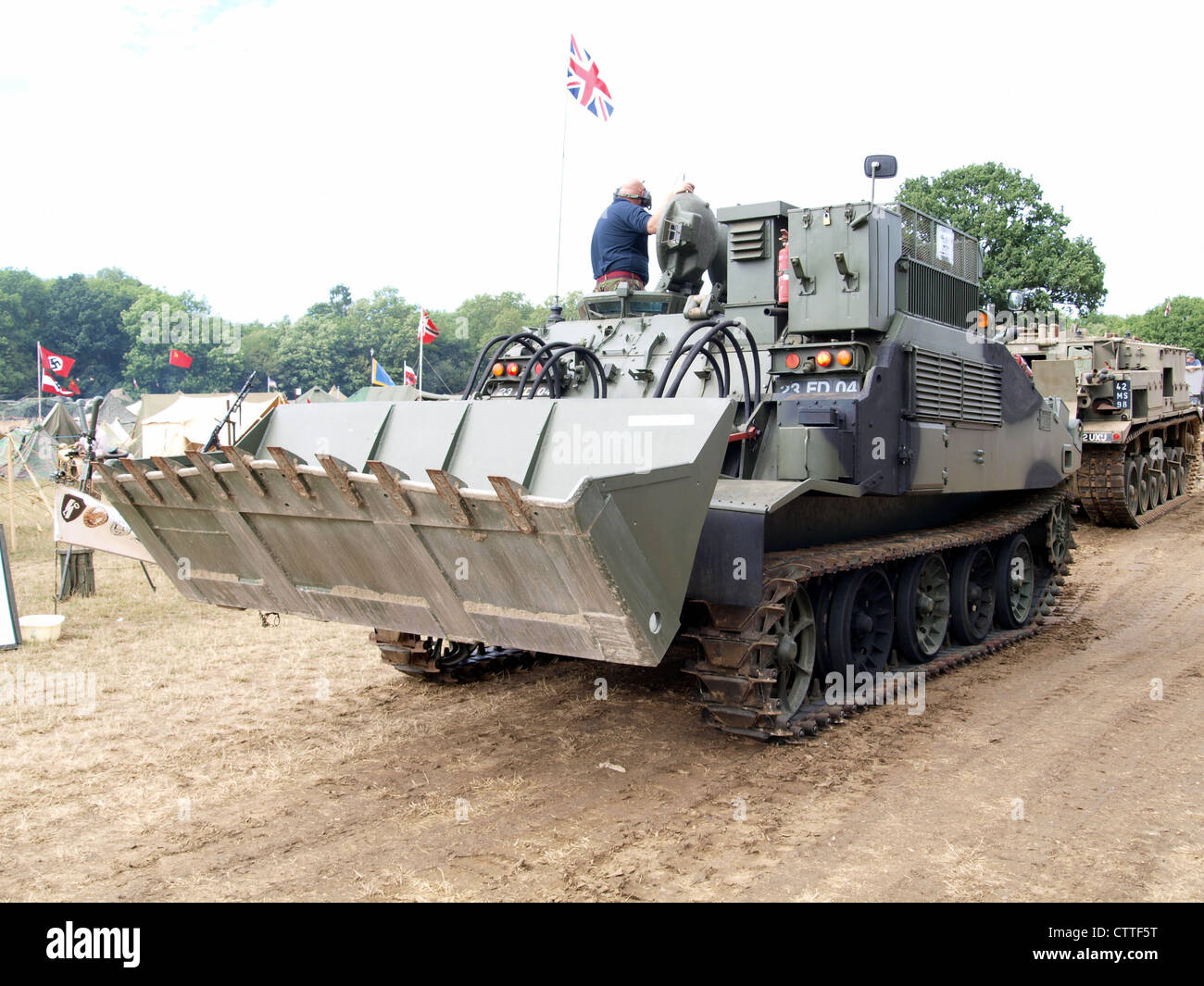 Military tractor hi-res stock photography and images - Alamy