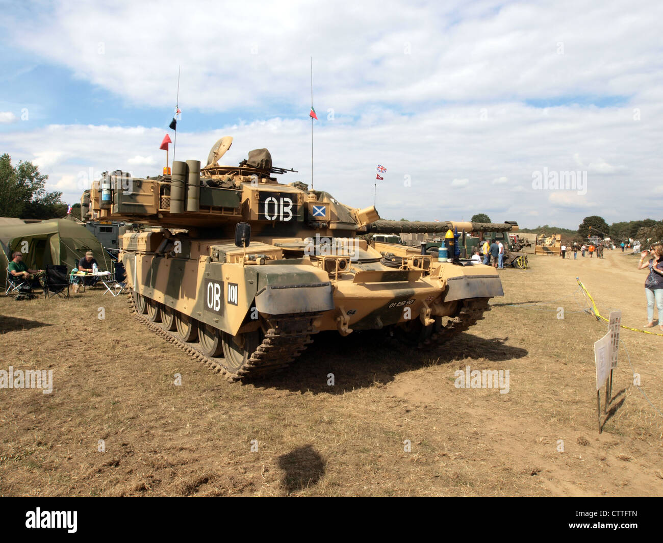 The Chieftain MkII was a British main battle tank operated by the Royal ...