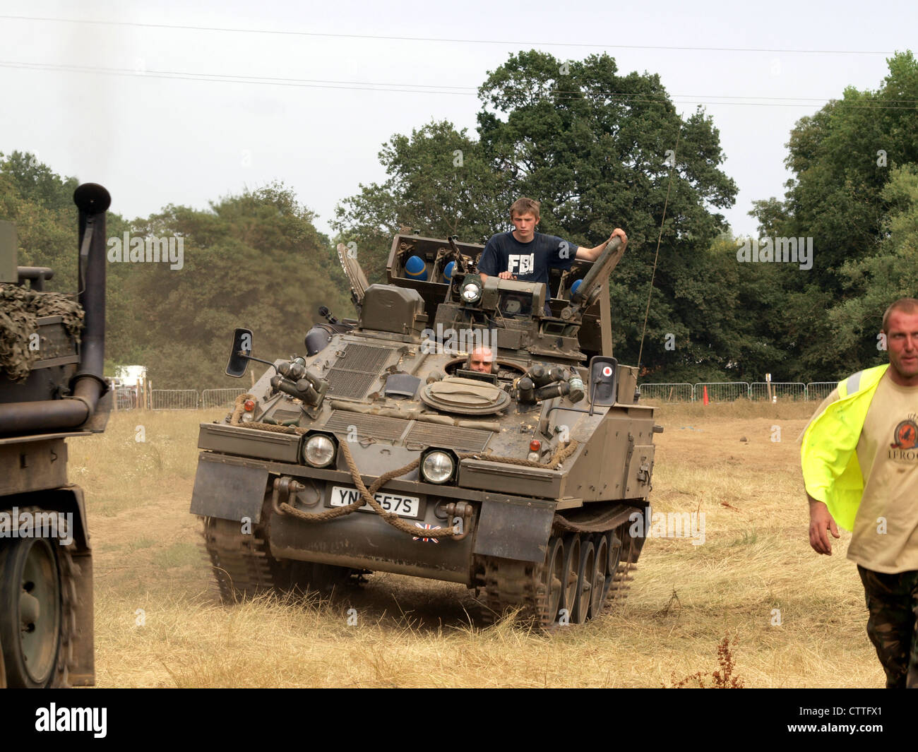 The Alvis FV102 Striker, owned by Malcolm McMillan, is a British ...
