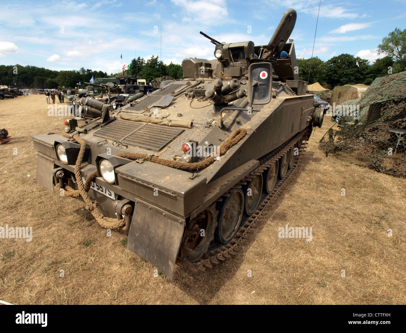 The Alvis FV102 Striker, owned by Malcolm McMillan, is a British ...