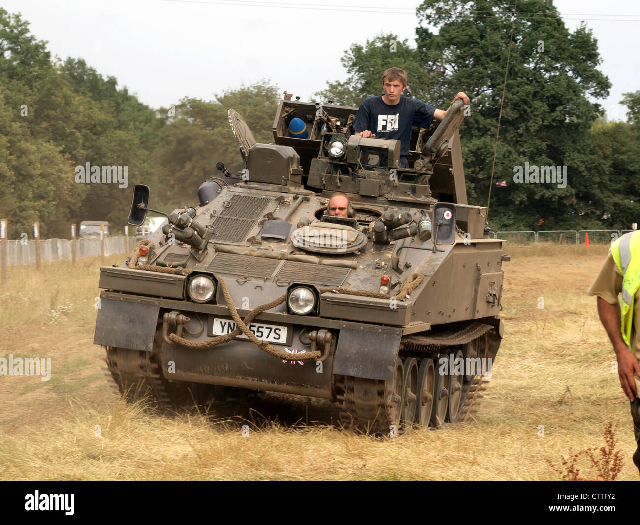 The Alvis FV102 Striker, owned by Malcolm McMillan, is a British ...