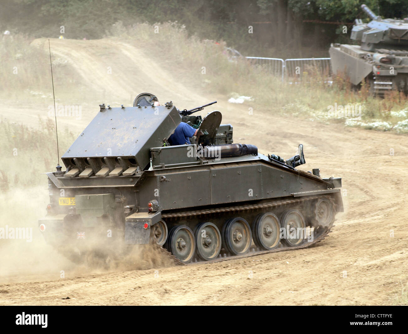 The Alvis FV102 Striker is a British armored reconnaissance vehicle ...