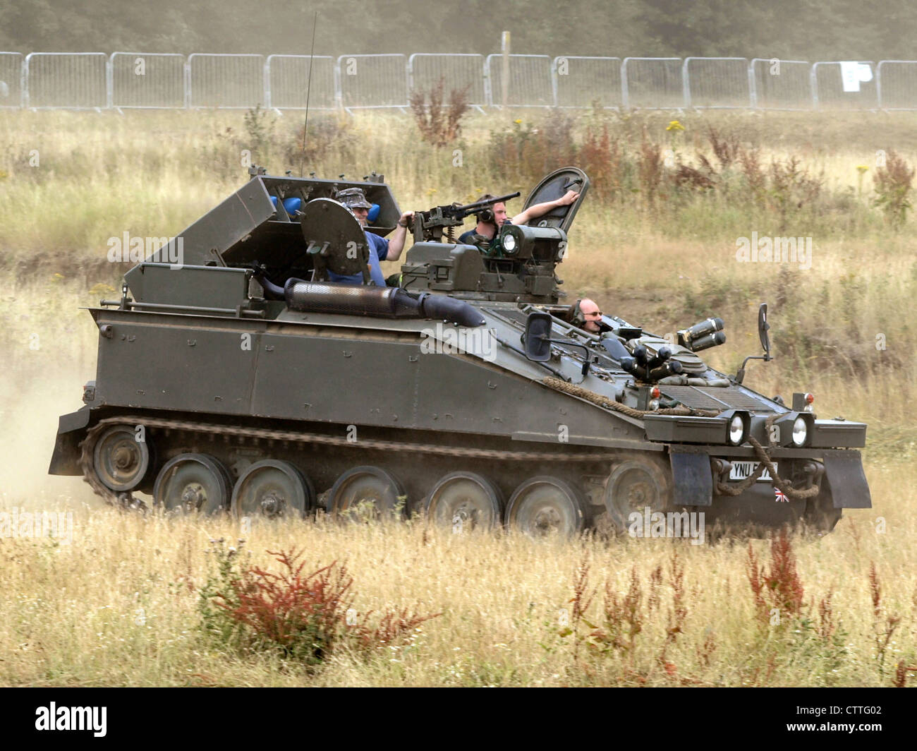 The Alvis FV102 Striker, owned by Malcolm McMillan, is a British ...