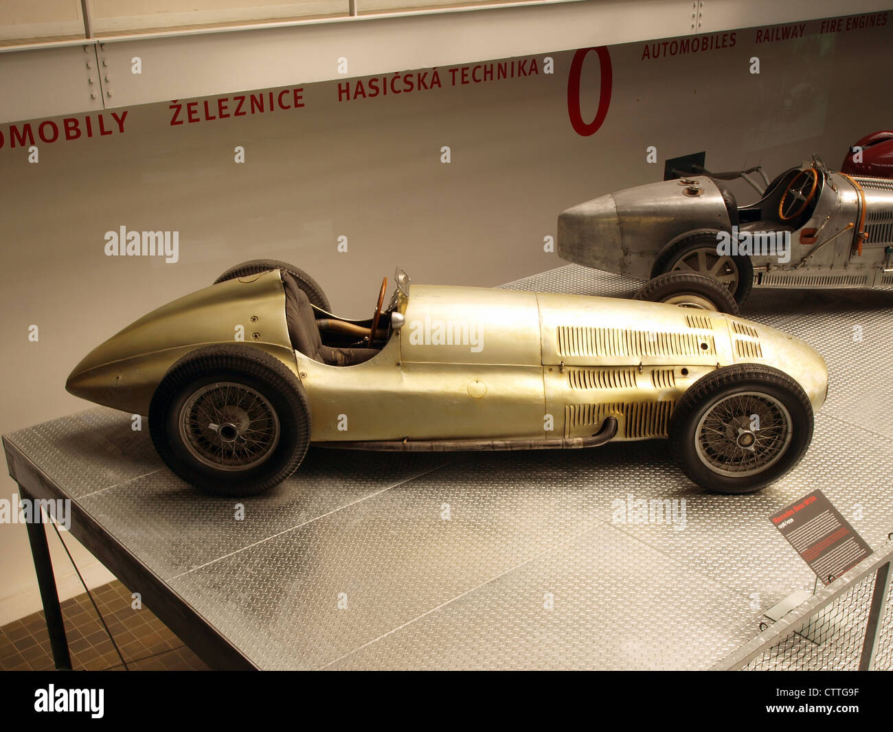 The 1938 Mercedes Benz W154 is a vintage race car housed in the ...