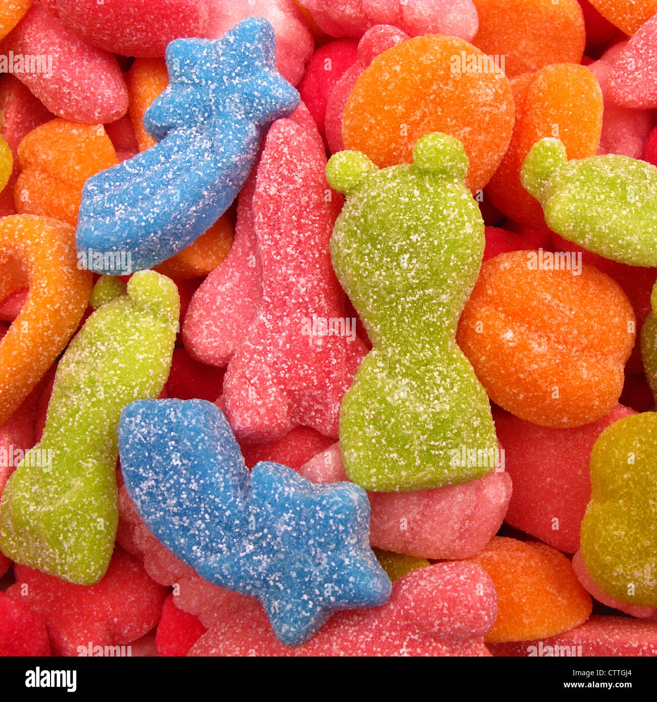 assortment of colorful candies Stock Photo - Alamy