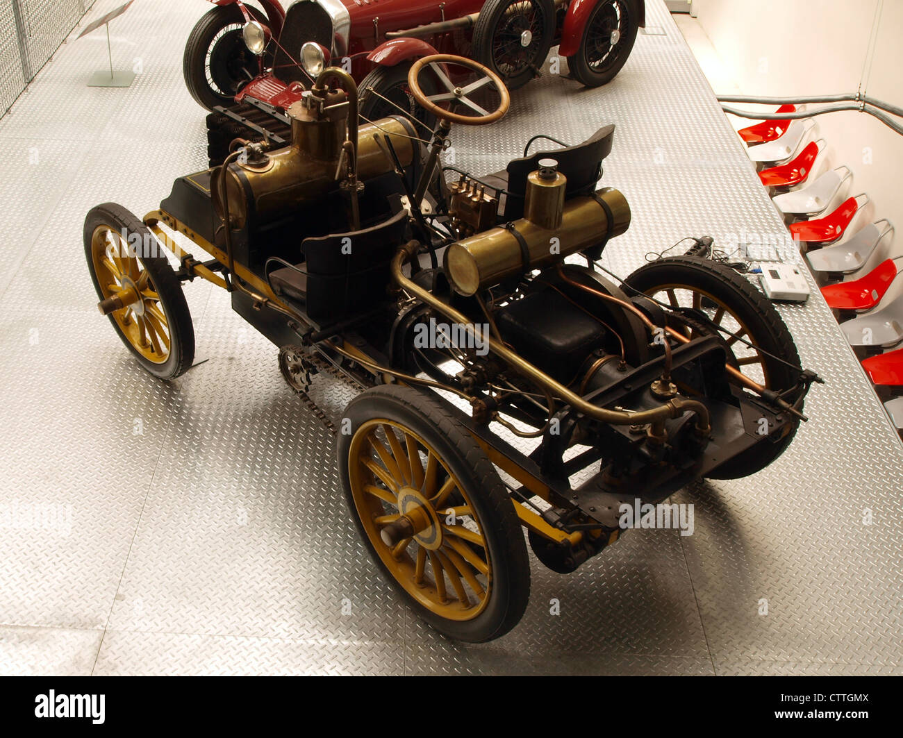 The 1900 NW 12 HP Rennzweier is displayed at the National Technical ...
