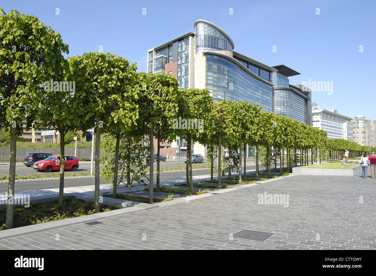 Glasgow waterfront broomielaw hi-res stock photography and images - Alamy