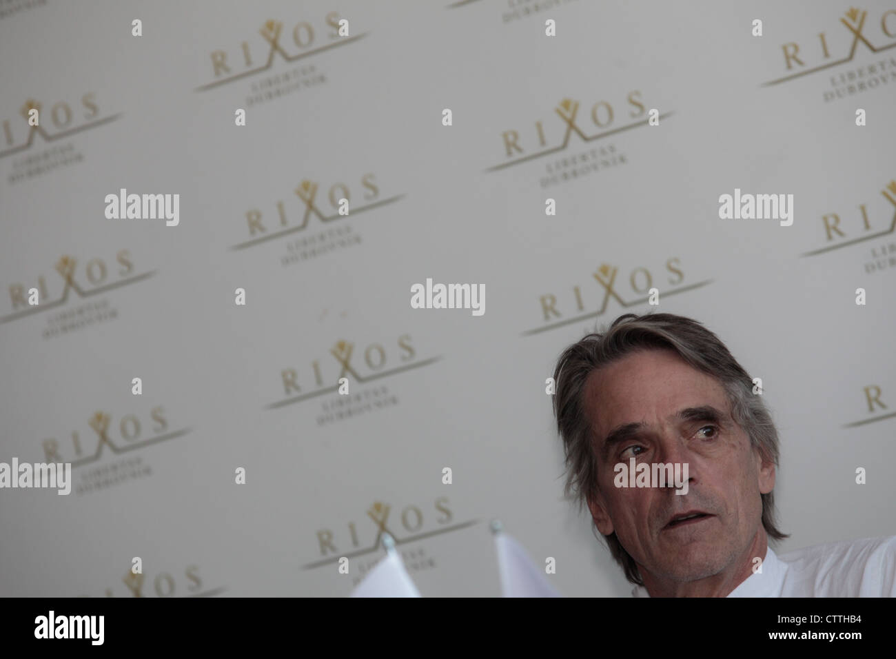 An English actor Jeremy Irons Stock Photo - Alamy