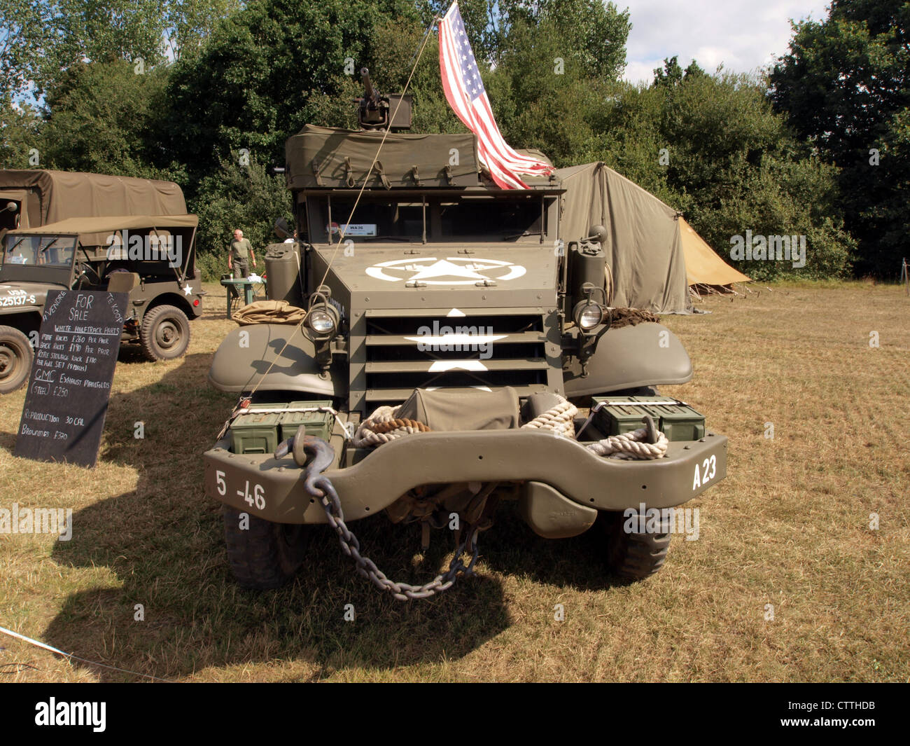 White halftrack hi-res stock photography and images - Alamy